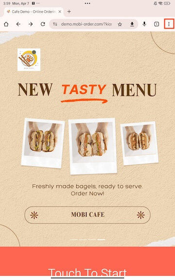 Add Kiosk to Device Home Screen | MobiPOS