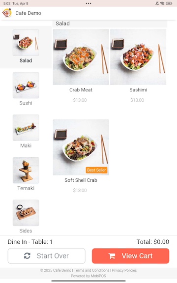 Kiosk General Info | MobiPOS