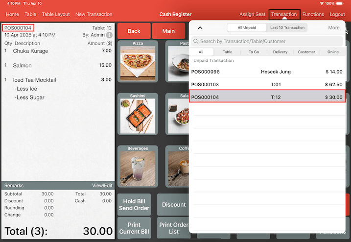 Kiosk User Guide | MobiPOS
