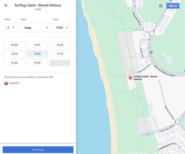 Reserve with Google | MobiPOS