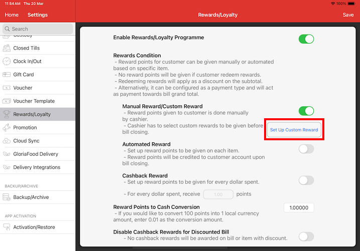 Rewards Loyalty | MobiPOS