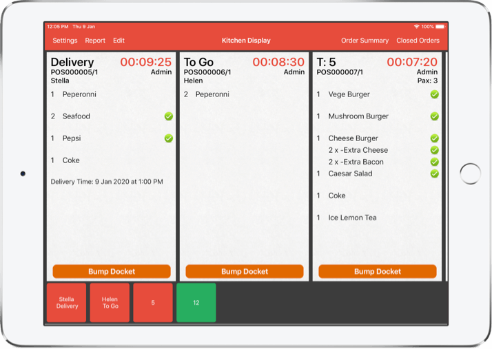 Kitchen Display | MobiPOS